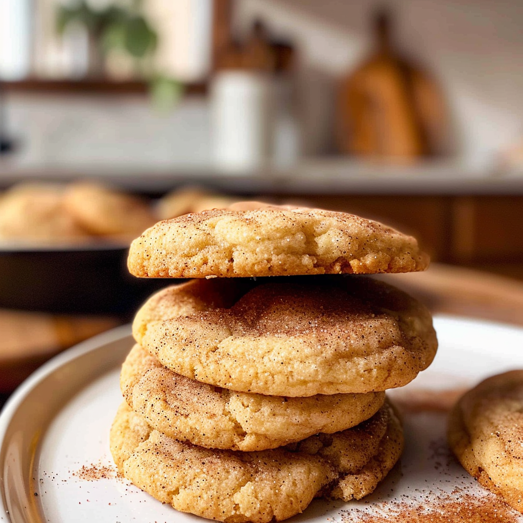 Brown Butter Snickerdoodle Cookies